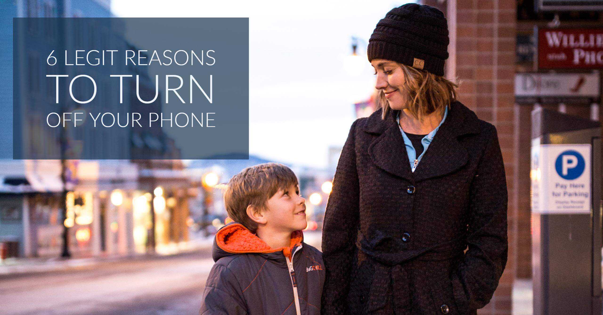 6 Legit Reasons To Turn off Your Phone | Alison J Prince